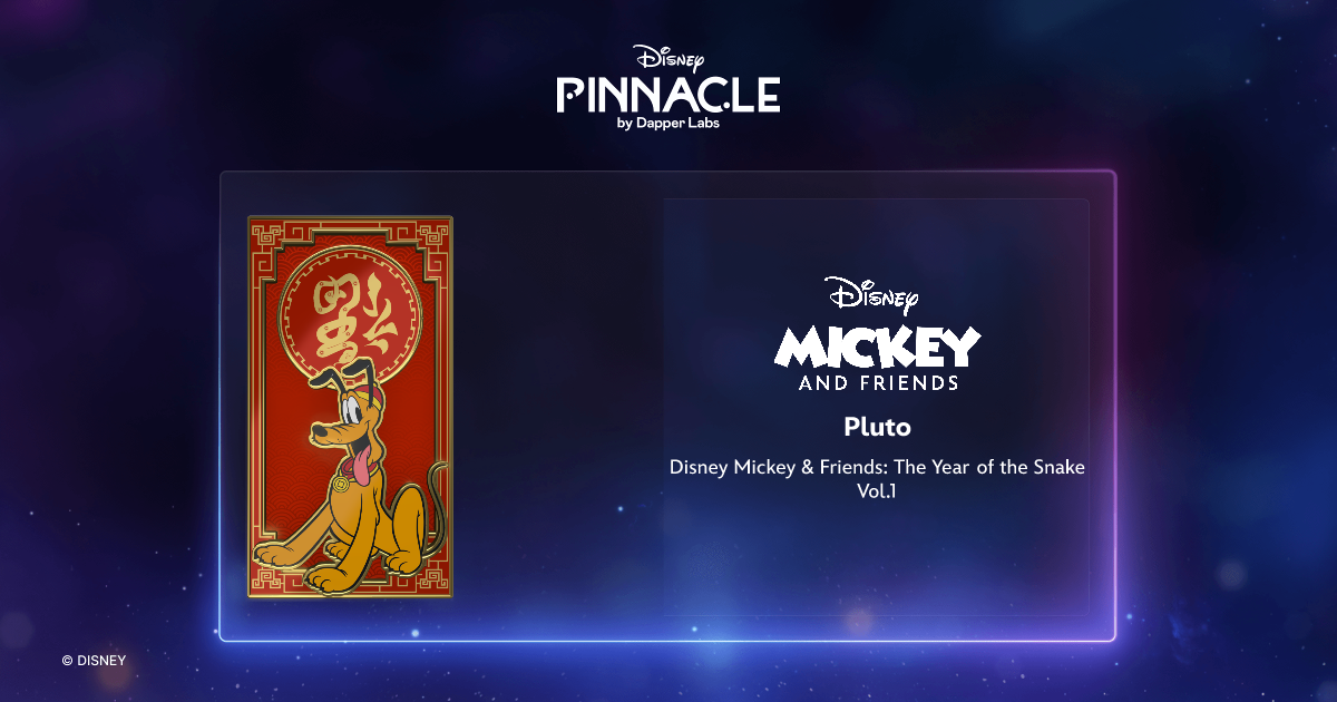 Disney Pinnacle by Dapper Labs